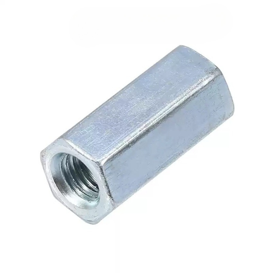 [RL] M3-M12 Long Hex Nut Hexagon Coupling Nuts Union Nut For Screw Bolt ...