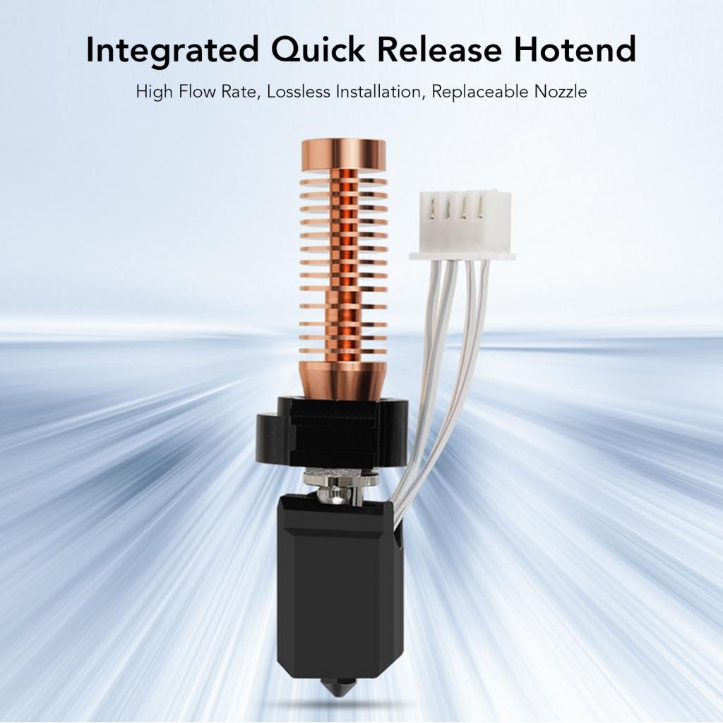 Superparis Extruder Print Head Kit Heater Block Heating Tube Thermistor ...