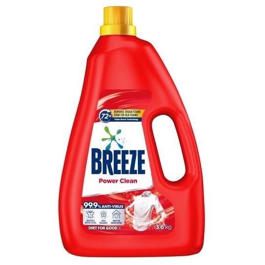BREEZE DETERGENT LIQUID POWER CLEAN 3.6KG | Shopee Malaysia