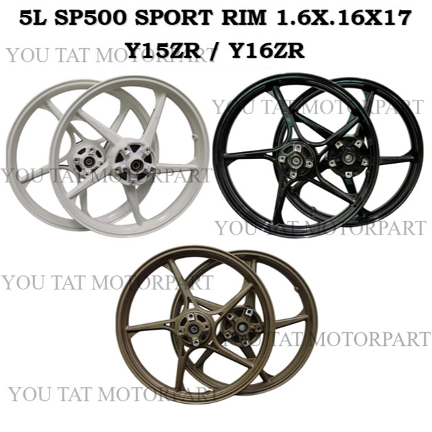 ENKEI Y15ZR Y16ZR 5L SP500 SPORT RIM 1.6X1.6X17 CHOP ENKEI CUSTOM HUB ...