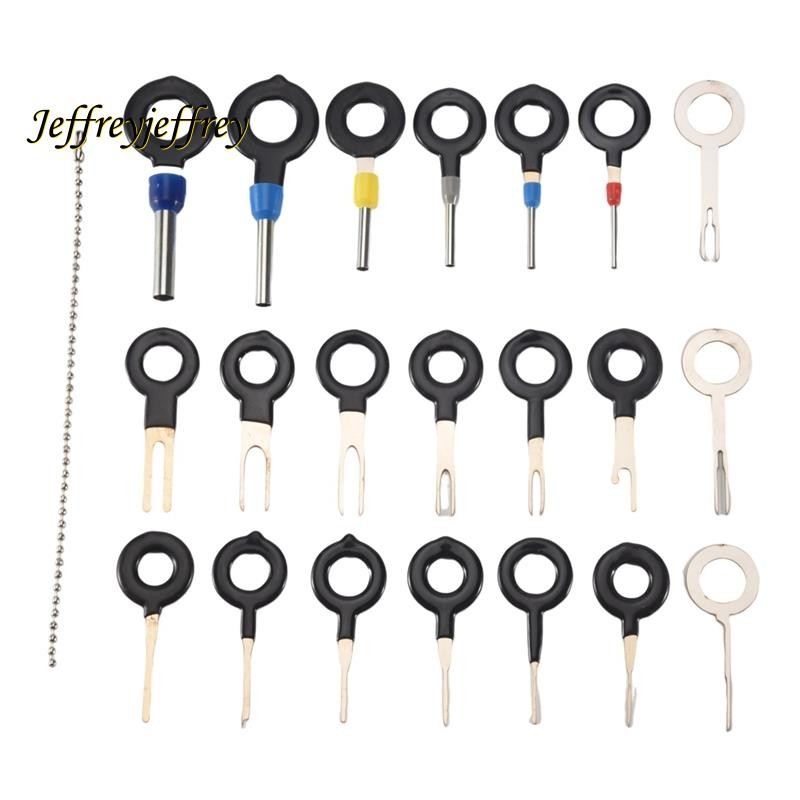 21Pcs Terminals Removal Key Tools Set For Car, Auto Electrical Wiring ...