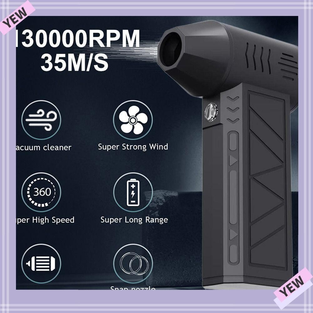 YYE 130000RPM Turbofan, Dust Removal Wind Speed 35m/s High Power Jet Fan, Car Dust Blower ...