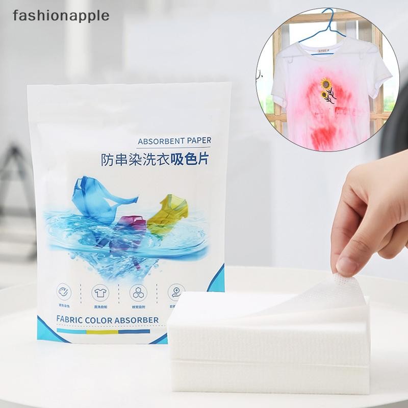 FAMY Anti-Staining Clothes Laundry Paper Anti-String Mixing Color ...