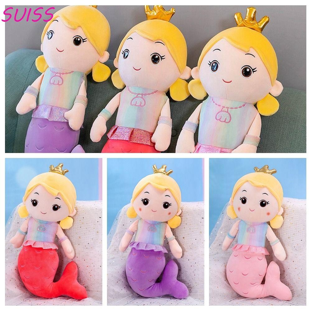 SUISS Mermaid Princess Plush Dolls, Mermaid Princess Plush Mermaid ...