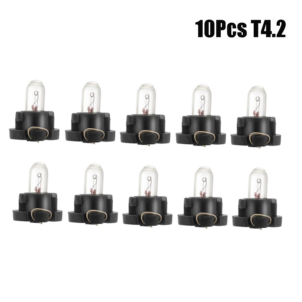 [BSL] 5/10Pcs T3 T4.2 Led Bulbs Car Interior Lights Auto Warming ...