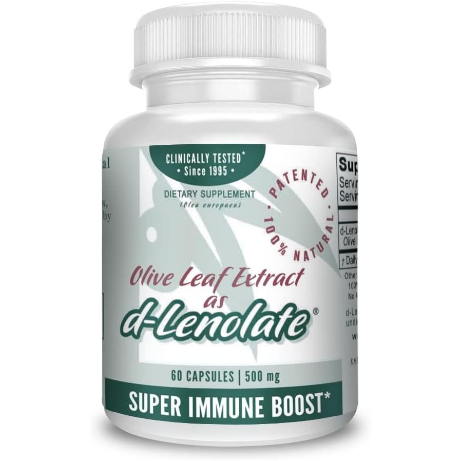 East Park Olive Leaf Extract (OLE) Super Strength d-Lenolate 500mg | 18 ...