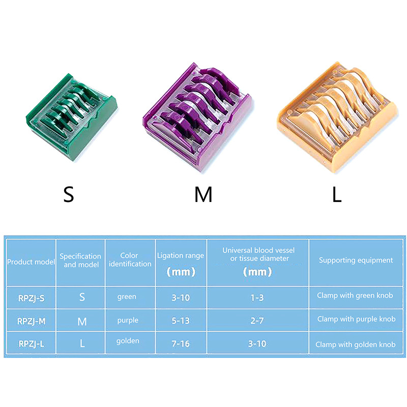 bri Medical Plastic Laparoscopic Polymer Ligation Clips Hemolok Clips ...
