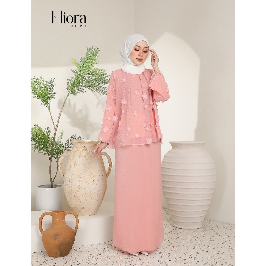 [831] ELIORA KURUNG MODERN | BAJU RAYA BAJU BRIDESMAID | SIZE S-XL | Shopee Malaysia