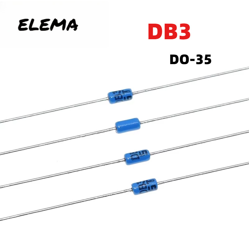 DB3 diode DO-35 Encapsulation DB-3 Bidirectional trigger diode Blue ...
