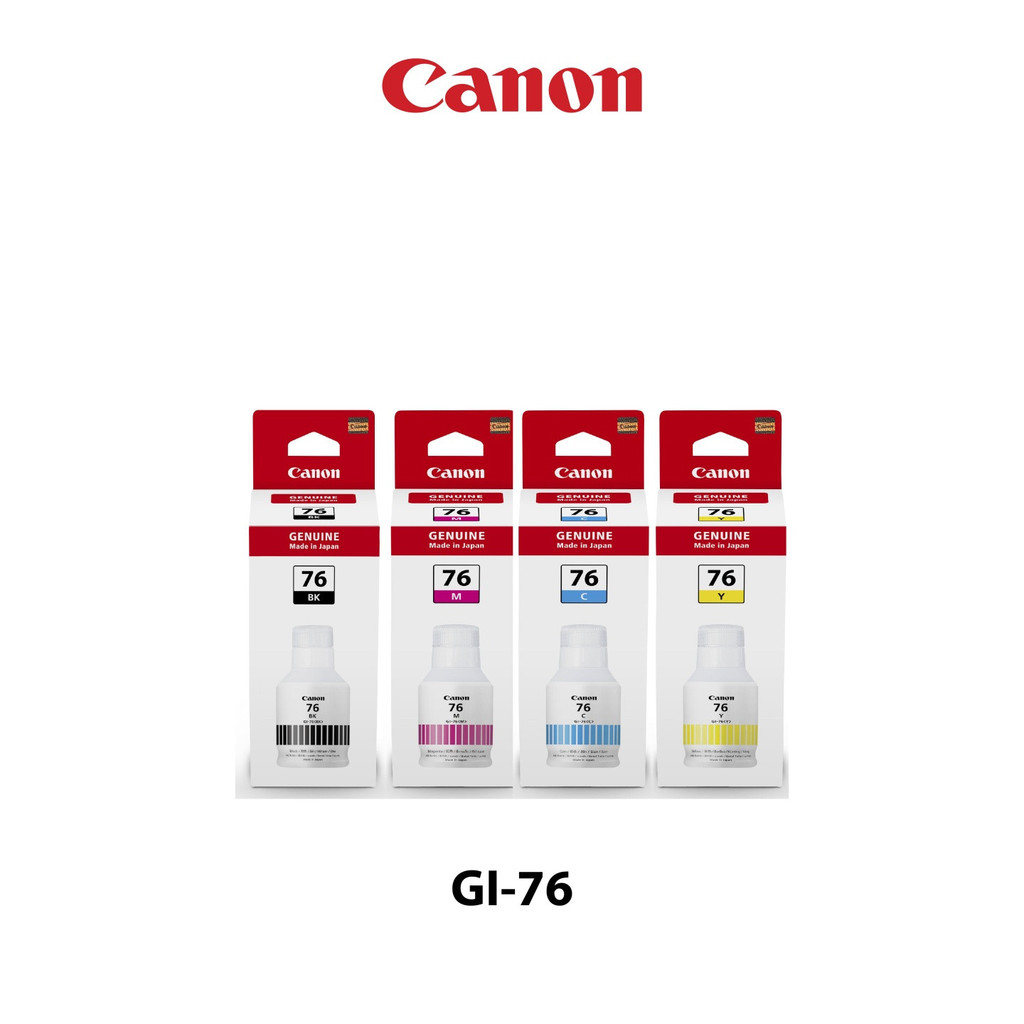 Canon Inkjet Consumable Printer INK EFFICIENT SERIES GI-75 / GI-76 ...