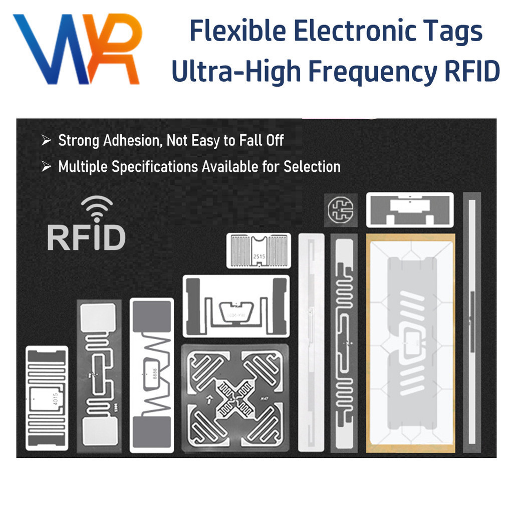 Ultra-High Frequency RFID Flexible Electronic Tags Range 860-960 Mhz ...