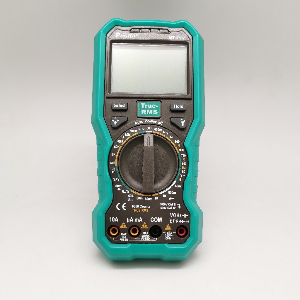 Pro'sKit MT-1707 3⅚ True-RMS Multimeter (Taiwan) | Shopee Malaysia