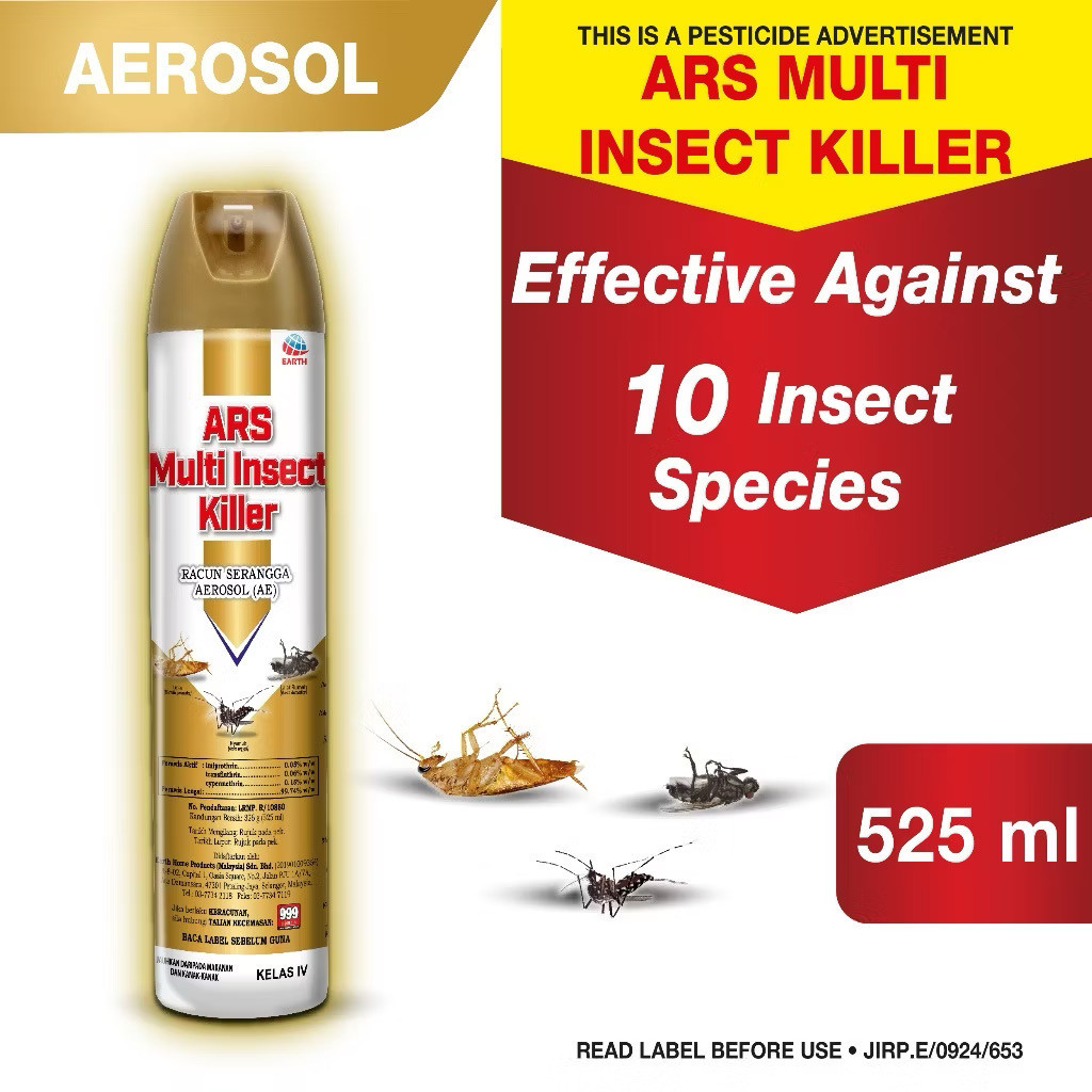 Ars Multi Insect Killer Spray 525ml | Shopee Malaysia