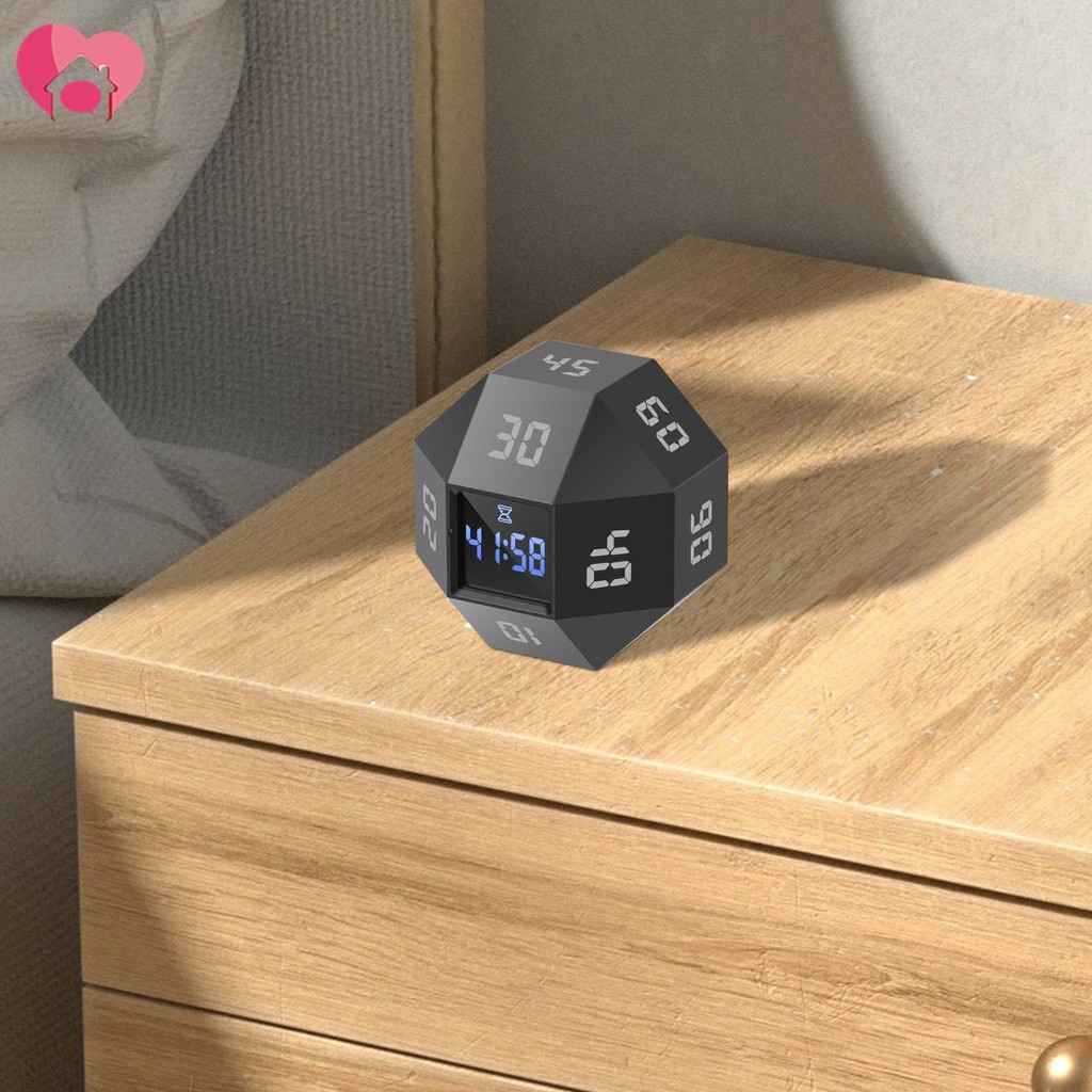 Abs Rotating Pomodoro Timer 12 Face Time Module Time Management Cube