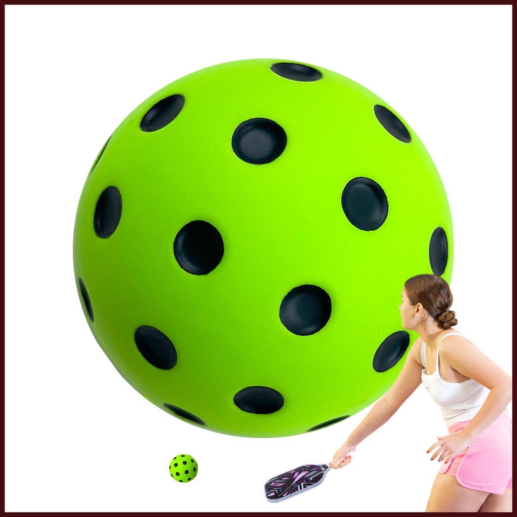 Foam Pickleball Balls Foam Balls Indoor Pickleballs Consistent Bounce ...
