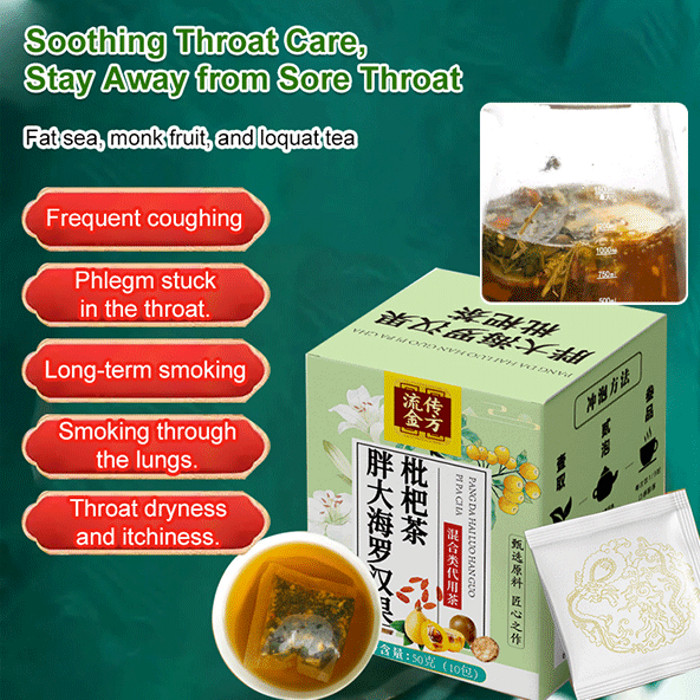BUY1FREE1💖moisturize the throat Luo Han Guo Tea Fat Sea Tea Tea Scent ...