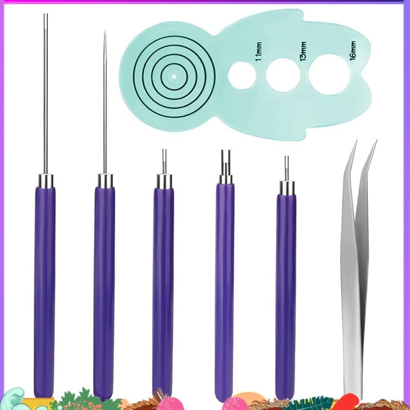 Quilling Tools Set,5Pcs Paper Flower Tools,Quilling Slotted Tools for ...