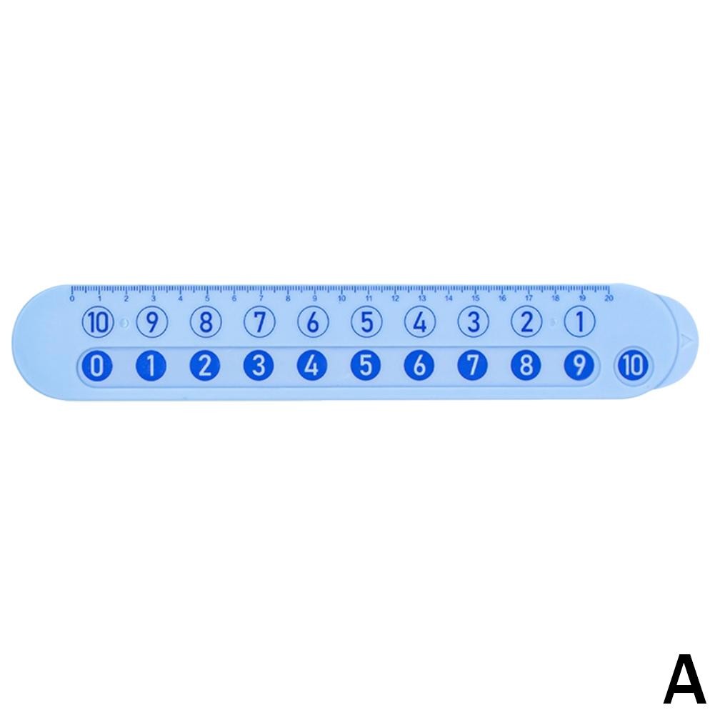 Slide Ruler For Mathematics Kids Digital Decomposition Ruler Double ...