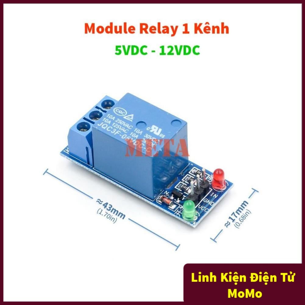 Relay Module 1 channel 5-12V, Relay 1 channel 5V DC, Relay 1 channel ...