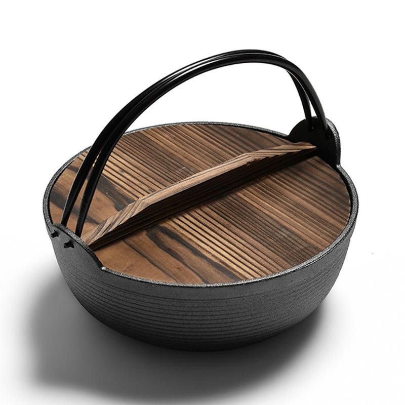 Periuk Rebus Besi Tuang Isi Rumah Periuk Tidak Bersalut Gaya Jepun ...