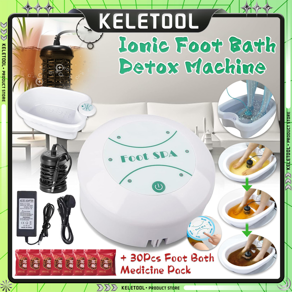 Foot Bath Machine Detox Ionic Cleanse Machine Electric Foot Detox ...