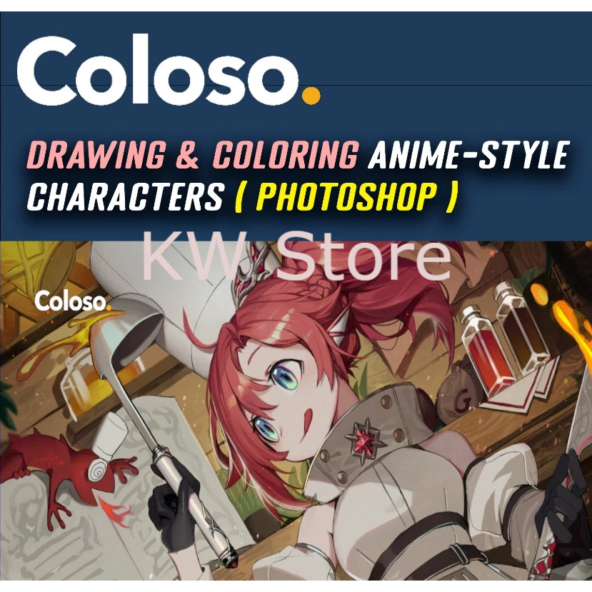 [𝐕𝐈𝐃𝐄𝐎 𝐂𝐎𝐔𝐑𝐒𝐄] DRAWING & COLORING ANIME-STYLE CHARACTERS | 𝐏𝐡𝐨𝐭𝐨𝐬𝐡𝐨𝐩 ...