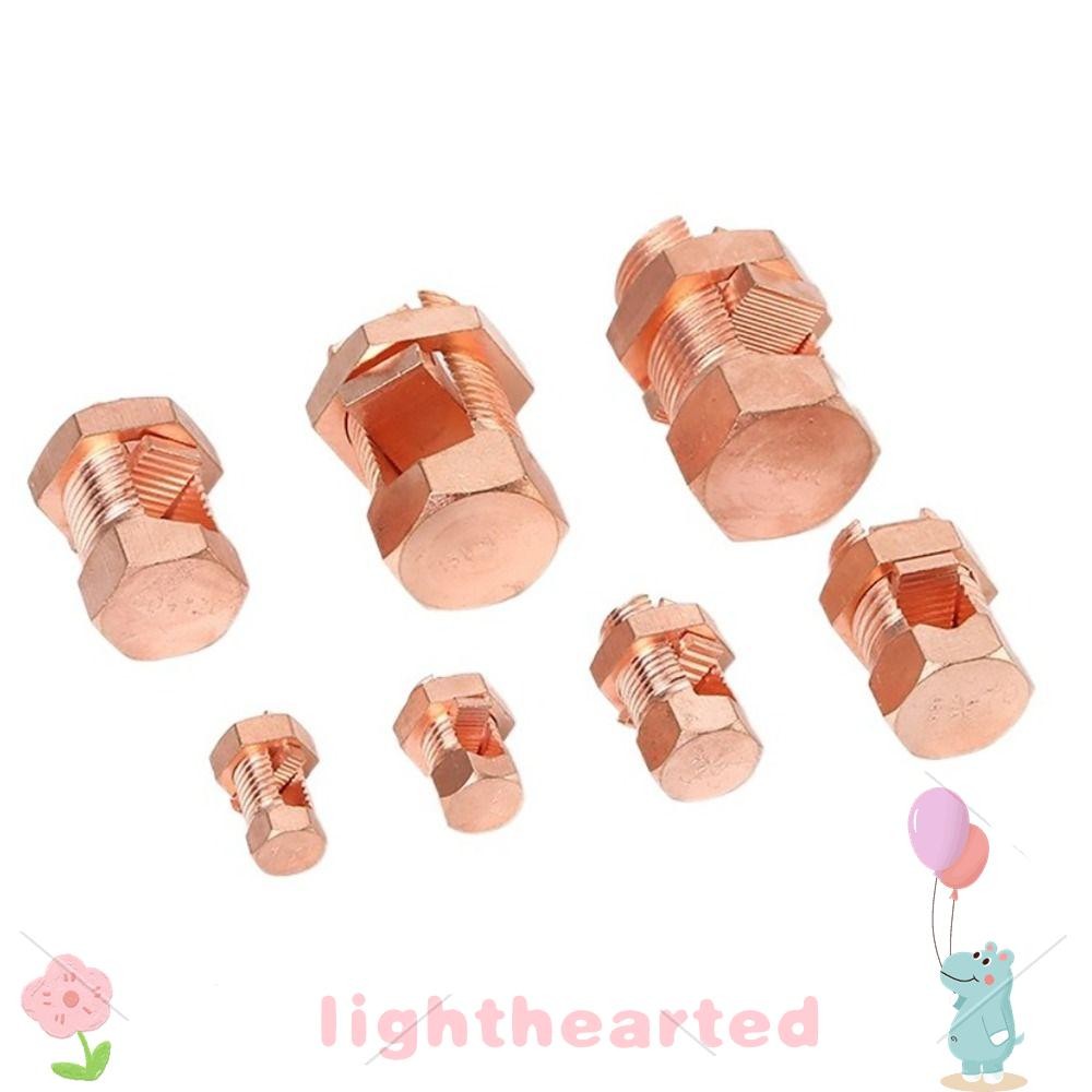 LIGHTHEARTED Split Bolt Connector, Rose Gold Copper Cord Bolt, Antenna ...