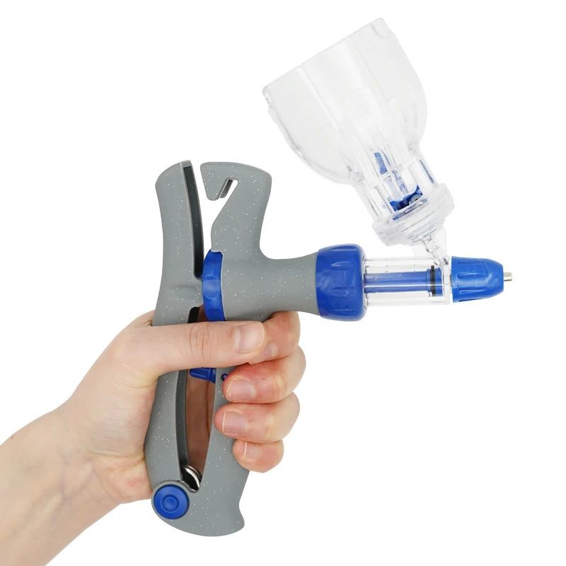 1ml/2ml/5ml/10ml Syringe Veterinary Continuous Injector Vaccine ...