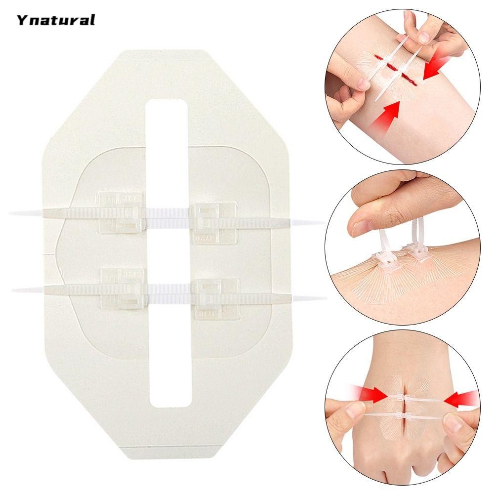 YNATURAL Emergency Wound Closures, First Aid Emergency Zip Sutures ...
