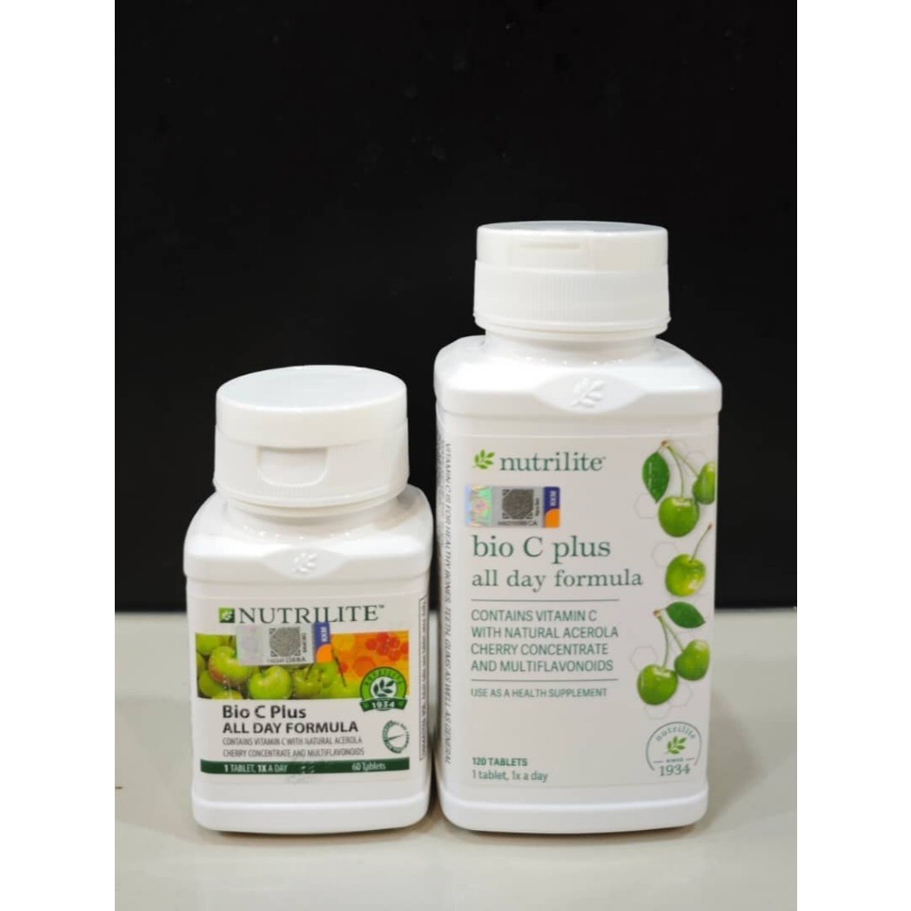 Amway Nutrilite Bio C Plus All Day Formula - 60 tab-120tab 100% ...