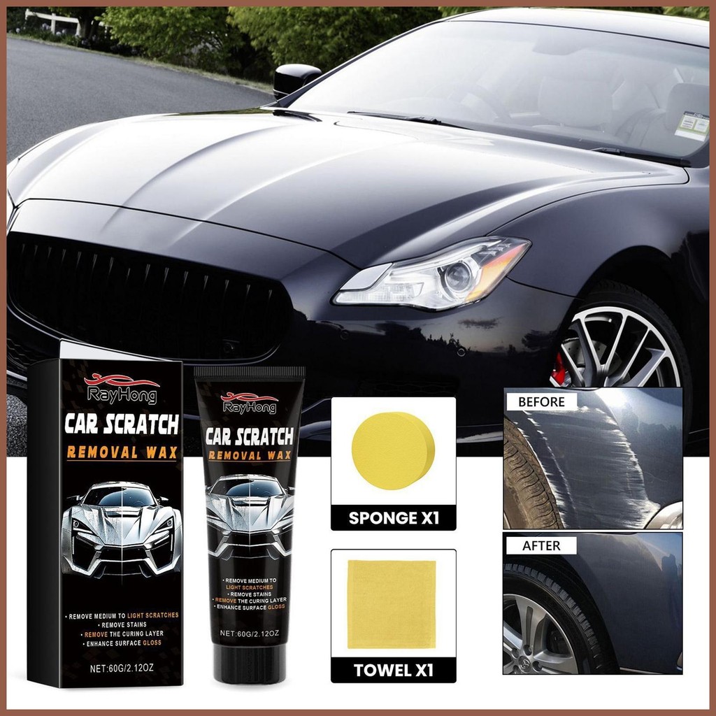 Car Scratch Remover Cream Auto Scratch Removal Cream Set Efficient ...