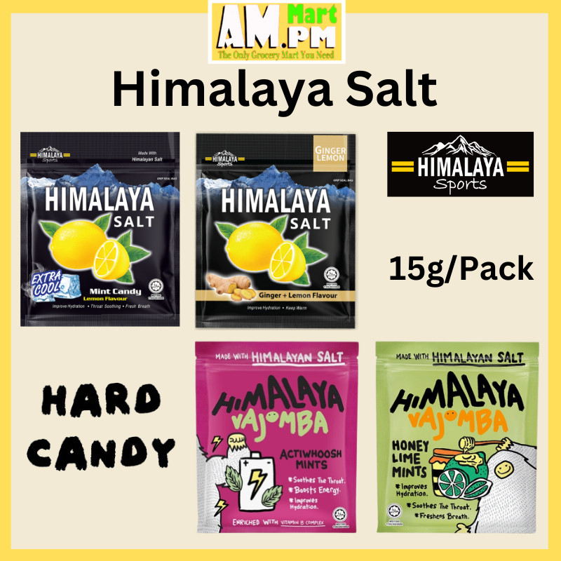 Himalaya Salt Hard Candy 15g Lemon Candy Vajomba Sweet Gula-gula 糖果 15g ...