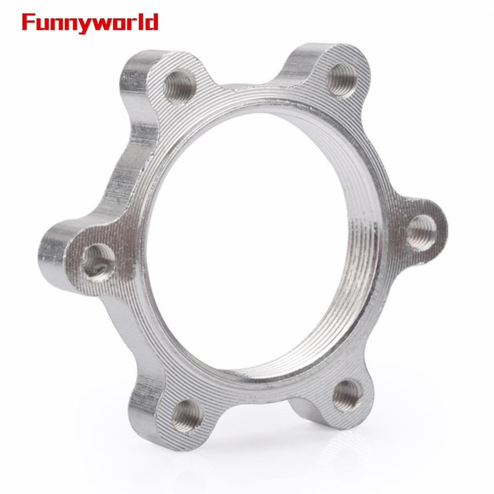 Threaded Hubs Disk 6 Bolts Aluminum Disk Brake Rotor Flange Adapter ...
