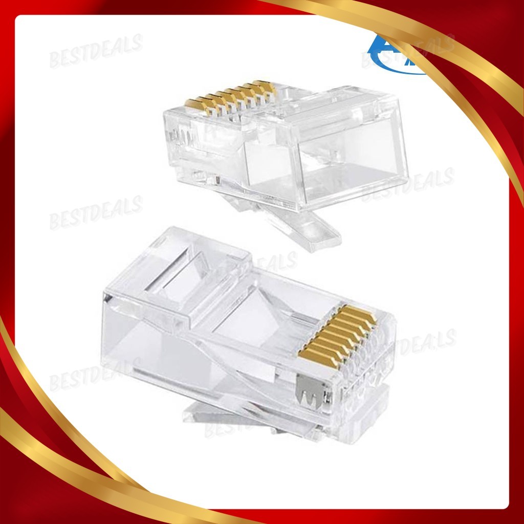 AMP TYCO RJ45 Connector 1-Pair(2pcs.) | Shopee Malaysia