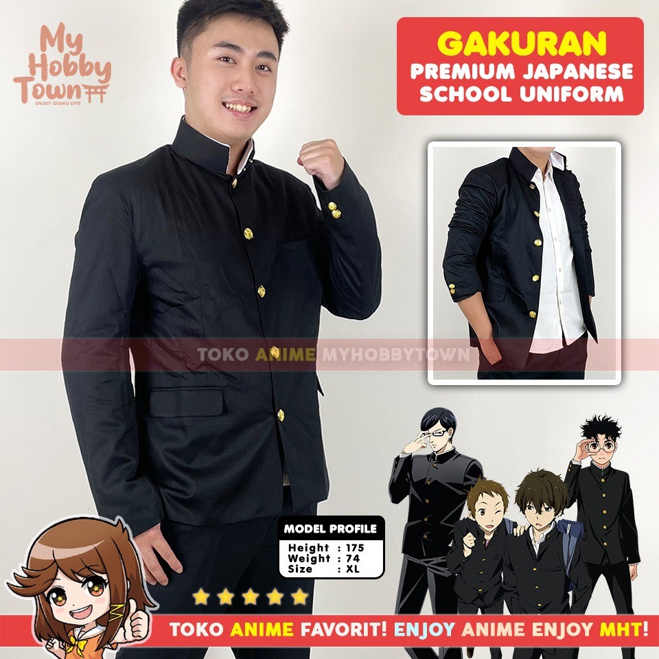 Blazer Gakuran Anime Japanese School Uniform Japanese School Uniform ...