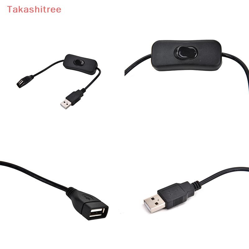 (Takashitree) USB Cable with Switch Power Control for Raspberry Pi Arduino USB On Off Toggle ...