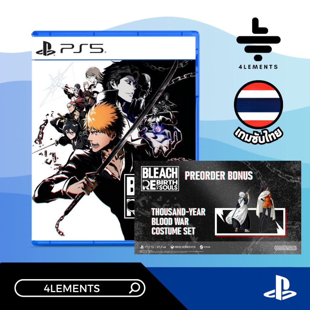 PS5 BLEACH REBIRTH OF SOUL (GAME) (TH/ENG) | Shopee Malaysia