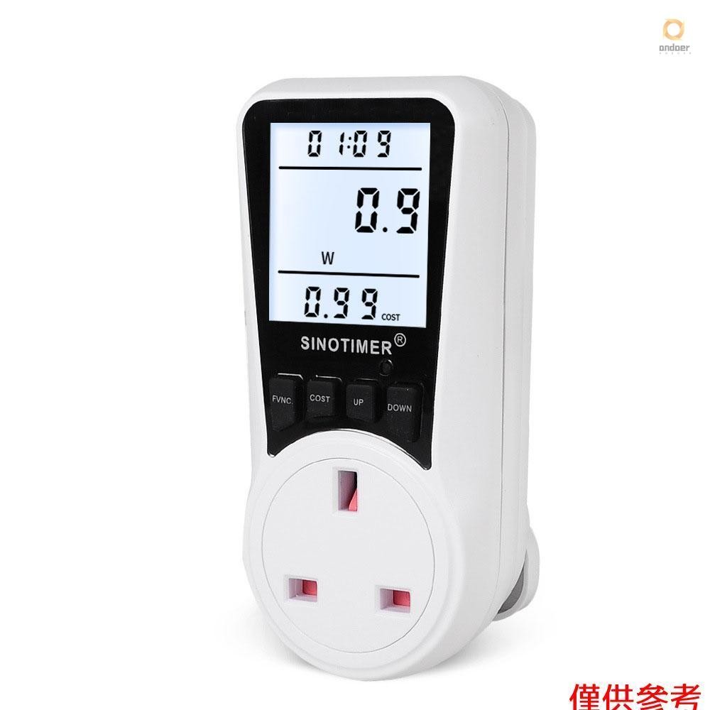 DDS109L Digital Energy Meter Wattmeter Monitoring Device Wattage ...