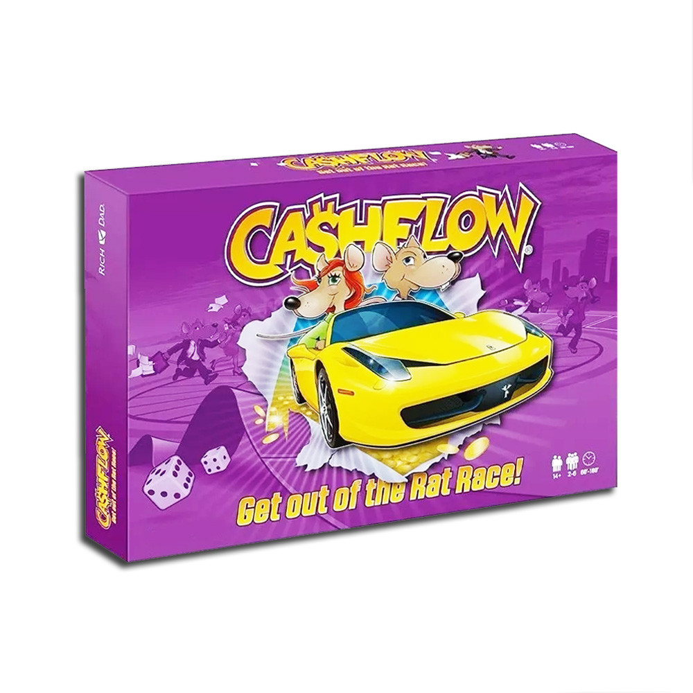 Classic Board Game Cashflow Get Out of The Rat Race | Shopee Malaysia