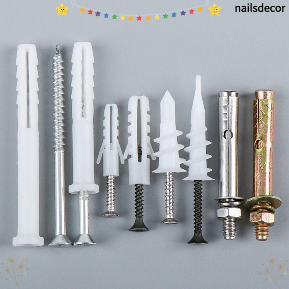 YUSENS 10Sets/pack Expansion Screws Durable For Nylon Plastic Gypsum ...