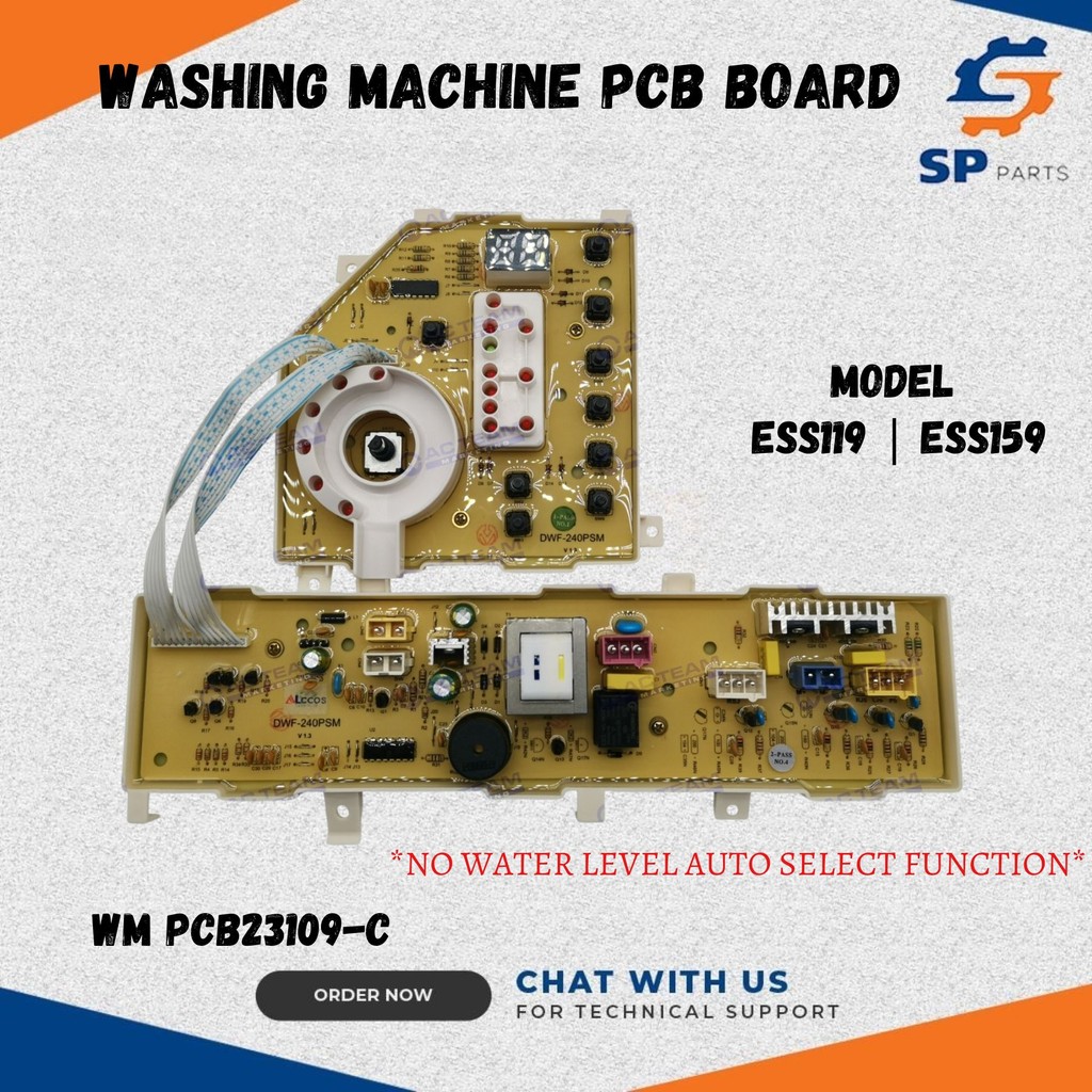 [READY STOCK] SHARP PCB BOARD MESIN BASUH - FOR MODEL ESS119 | ESS159 ...
