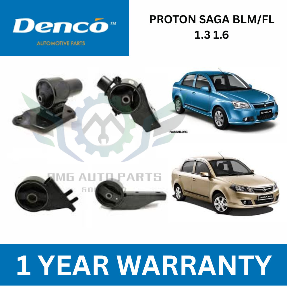 【DENCO】PROTON SAGA BLM FL 1.3 1.6 (AUTO/MANUAL) ENGINE MOUNTING KIT SET ...