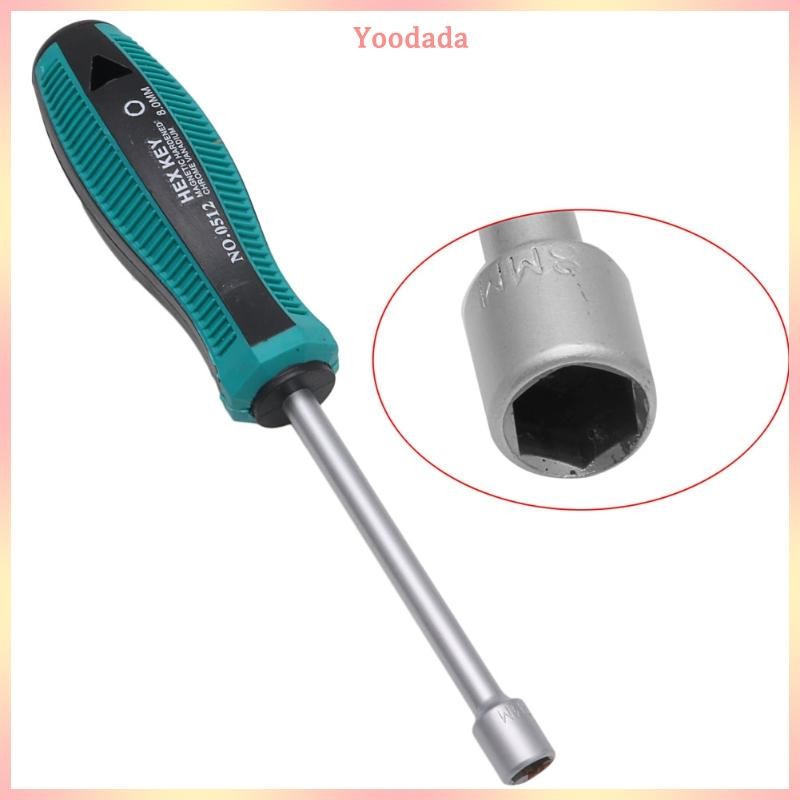 Yoo Metal Socket Driver Wrench Screwdriver Hex Nut for Key Nutdriver Hand Tool 8mm | Shopee Malaysia
