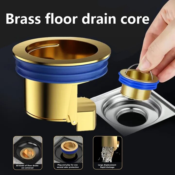Floor Drain Anti-odor Insect Prevention Seal Stopper Sewer Fast ...