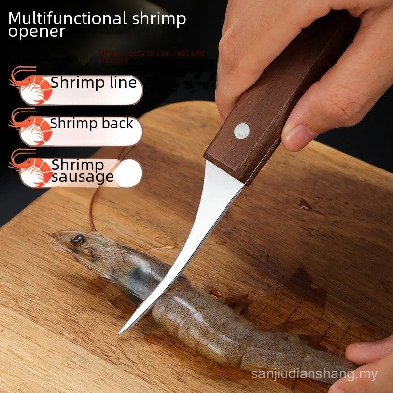 Shrimp Thread Knife Stainless Steel Remove Cleaning Shrimp Sausage Fish ...