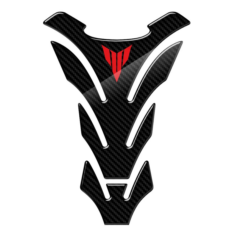 For Yamaha MT01 MT03 MT10 MT-09 Tankpad 3D Carbon-Look Motorcycle Tank ...