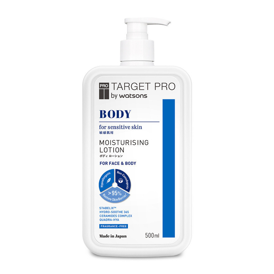 TARGET PRO BY WATSONS Body Moisturising Lotion 500ml | Shopee Malaysia