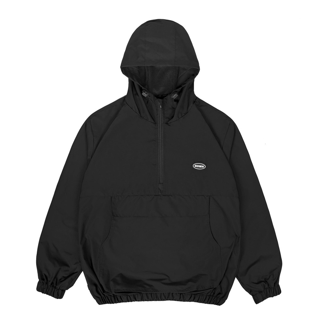 Rown Division Official Anorak Jacket - Rowndvsn Aeron Black Parachute ...