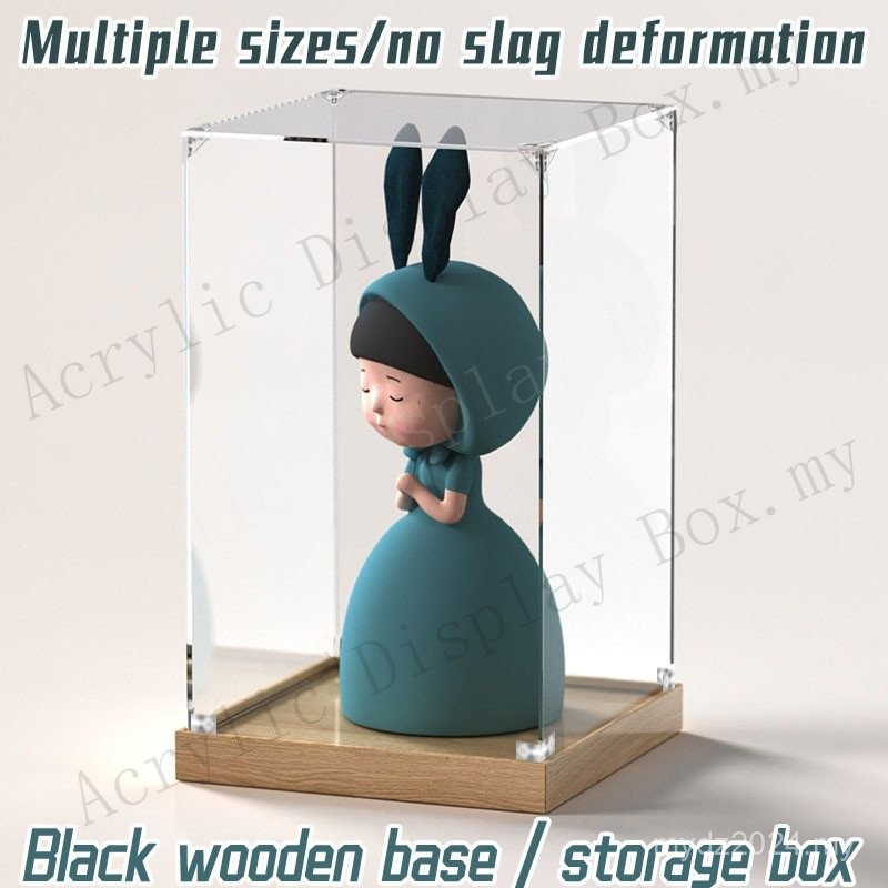 ️ Acrylic Display Box/Box Kotak Model: Kotak Model Seni Toy Labubu Size ...
