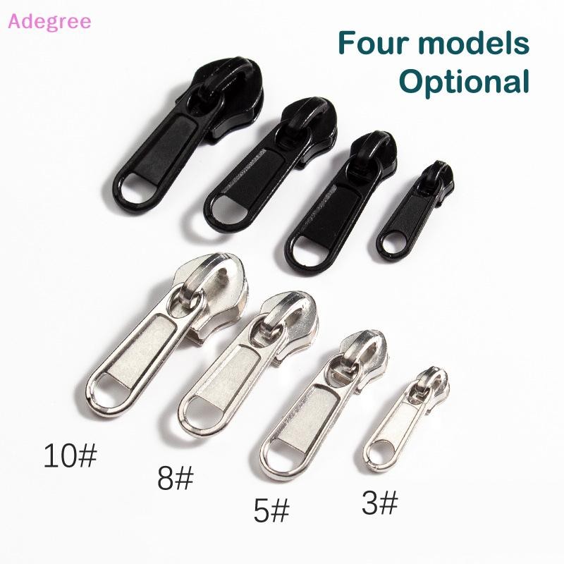Adegree 5/8Pcs 4 Sizes Universal Instant Fix Zipper Repair Replacement ...